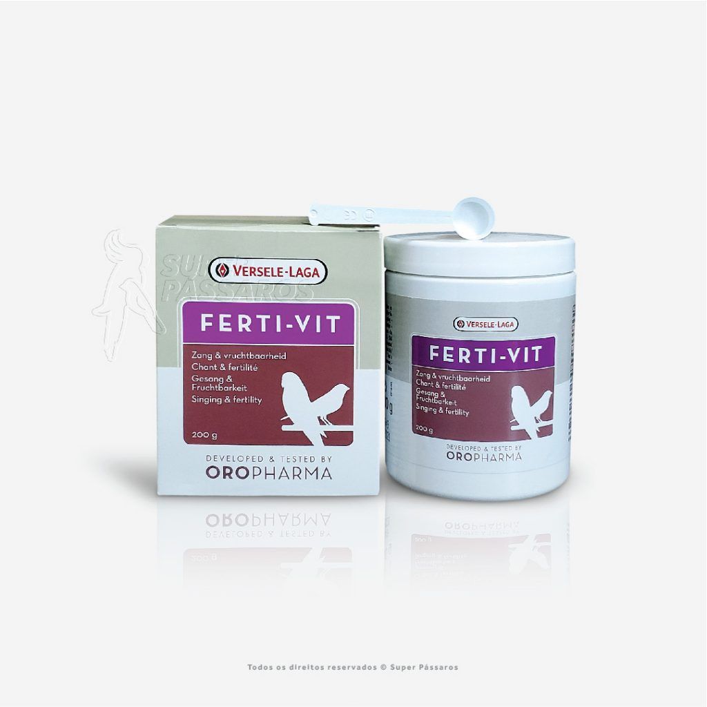 FERTI-VIT 200G VERSELE LAGA – IMPORTADO - Super Pássaros